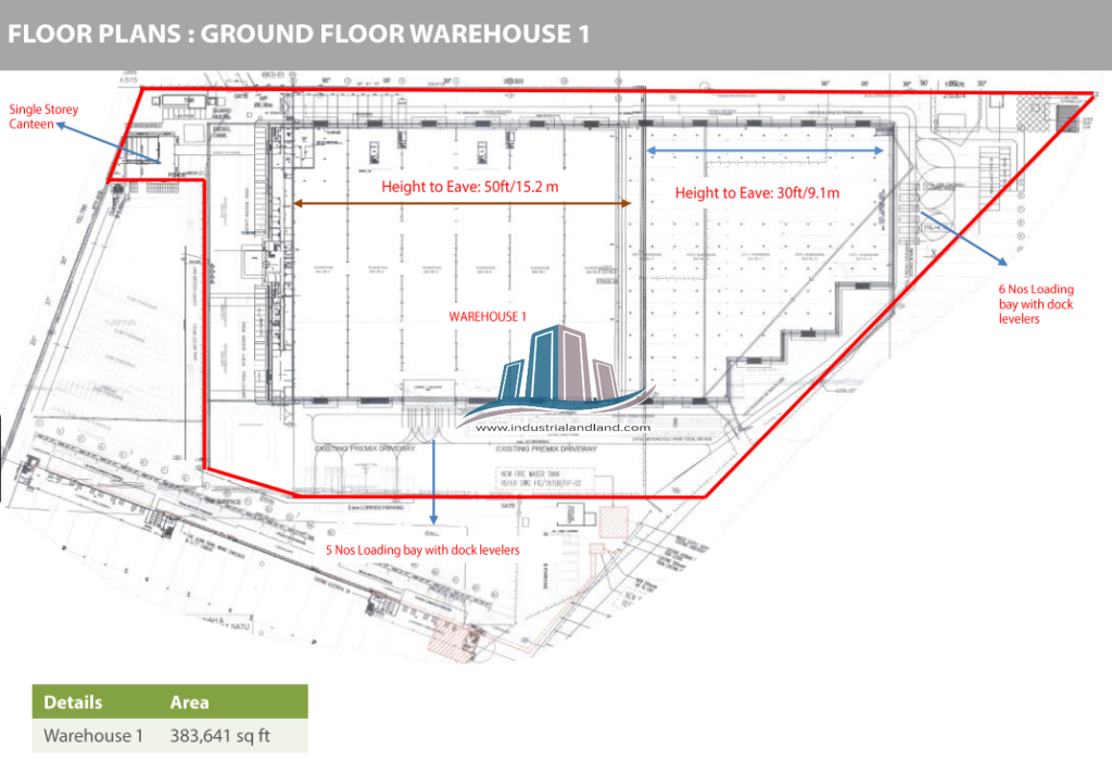 floor plan ground floor warehouse 1 | industrialandland.com